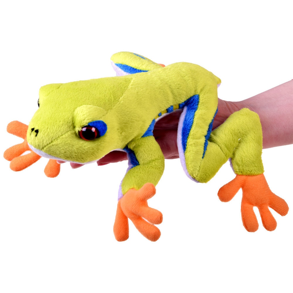 Broasca de plus Ramiz, 20 cm, Verde - eMAG.ro