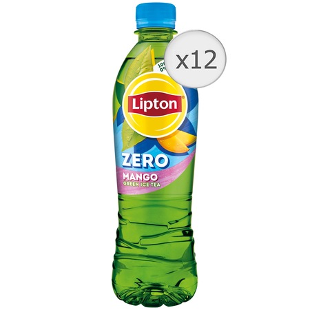 Lipton Zero mangó ízű zöld tea, 12x0.5l - eMAG.hu