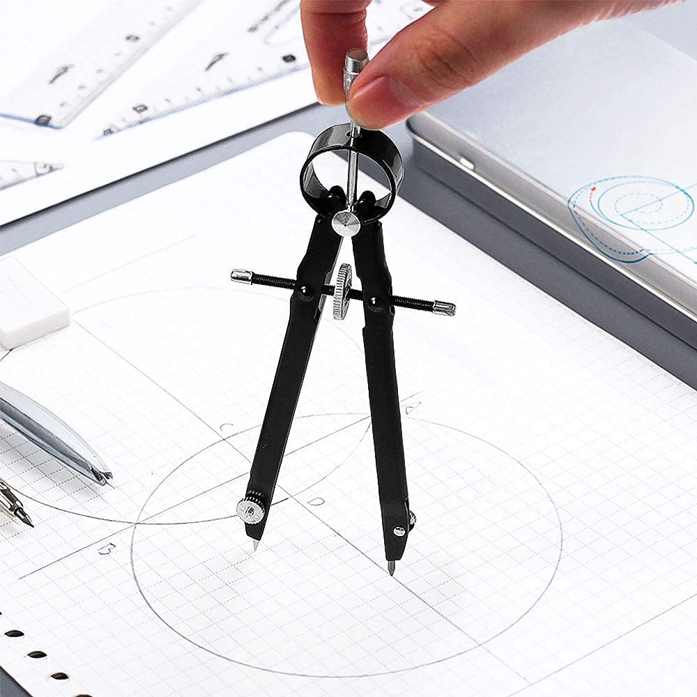 Compas profesional, Starlight, Metalic, Argintiu - eMAG.ro