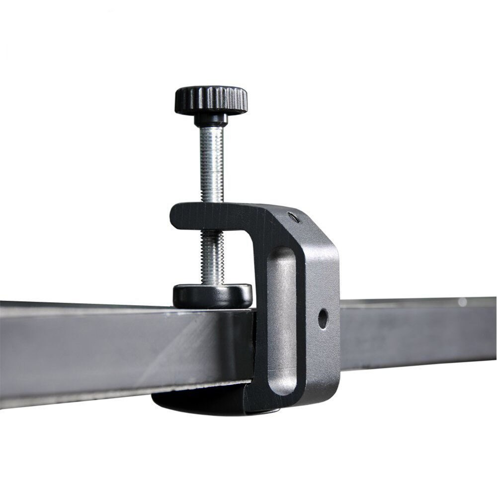 Suport cu clema de tip C, Sunmostar, Metal, Negru - eMAG.ro