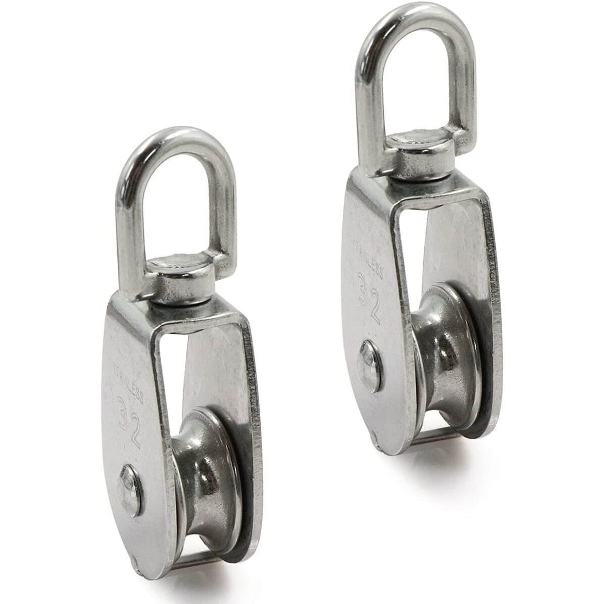 Set de 2 scripeti, Inox, Argintiu - eMAG.ro