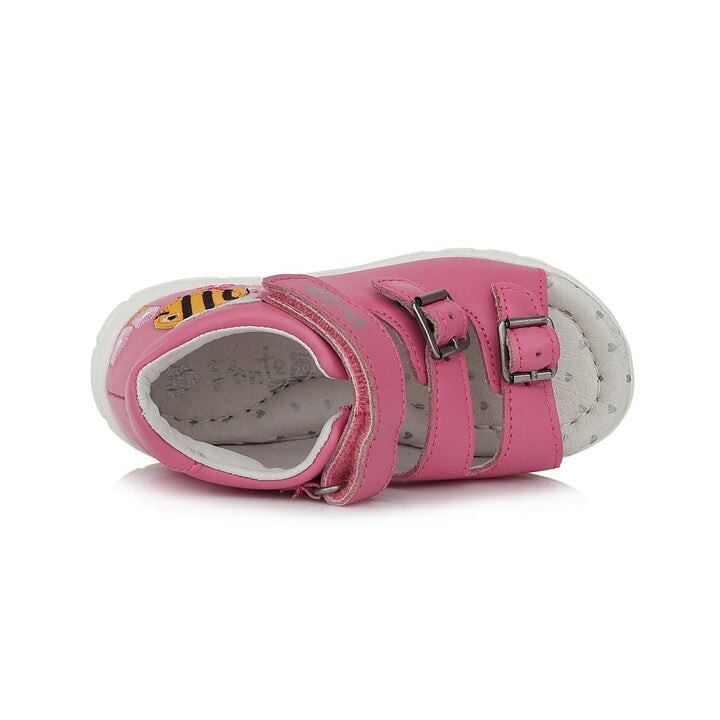 Sandale fete, dd step - Ponte, DA05-1-368A, Piele naturala cu talpa ...