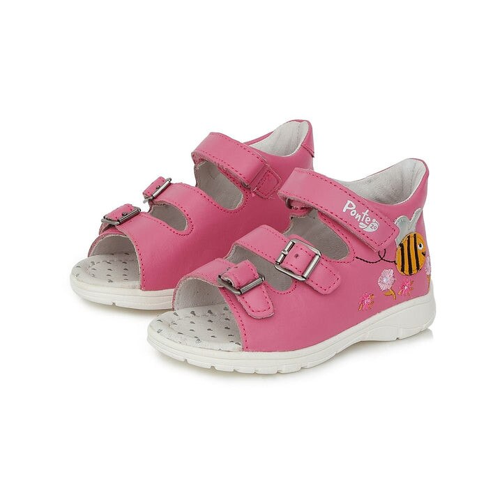 Sandale fete, dd step - Ponte, DA05-1-368A, Piele naturala cu talpa ...