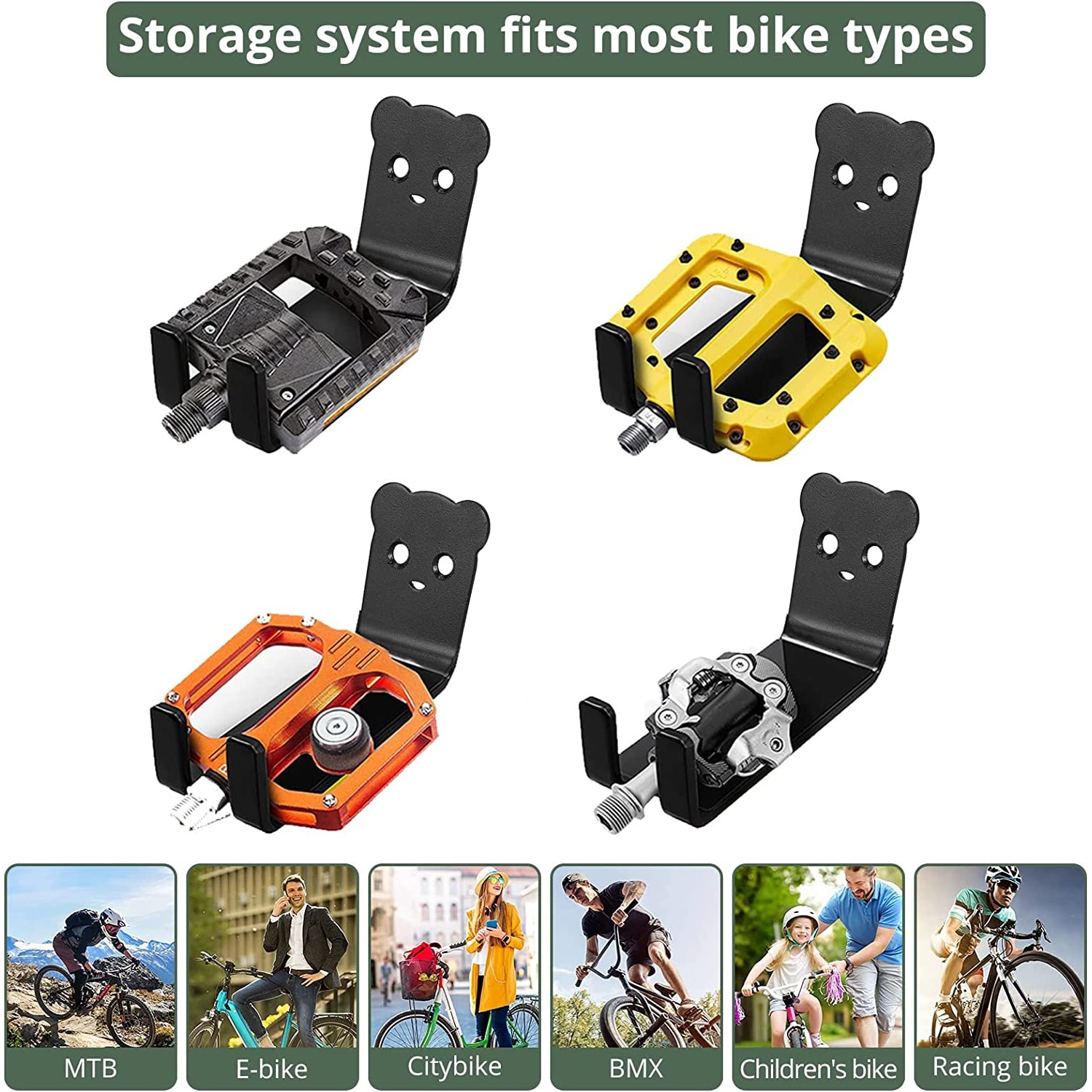 Suport pentru biciclete cu montaj pe perete 3 in 1, Ideal pentru garaj ...