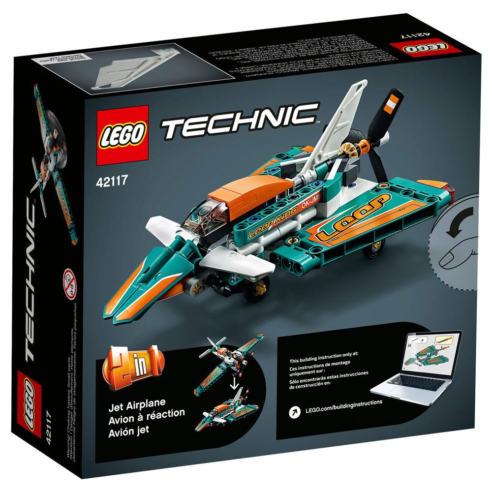 Set de construit LEGO® Technic, Avion de curse, 154 piese - eMAG.ro