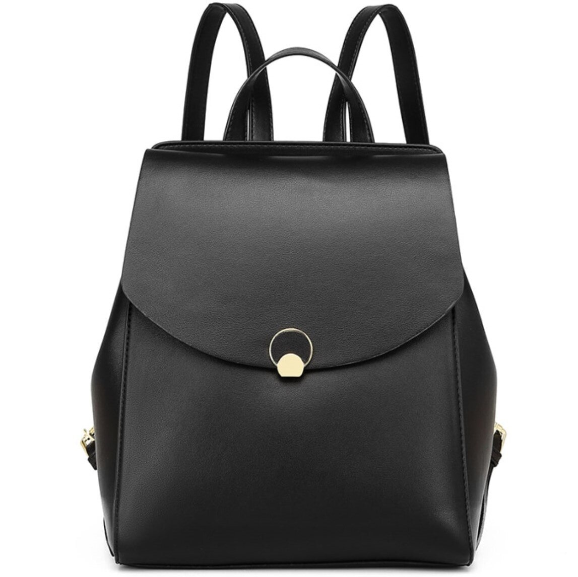 Rucsac dama, Freeland B993, Piele naturala, Negru - eMAG.ro