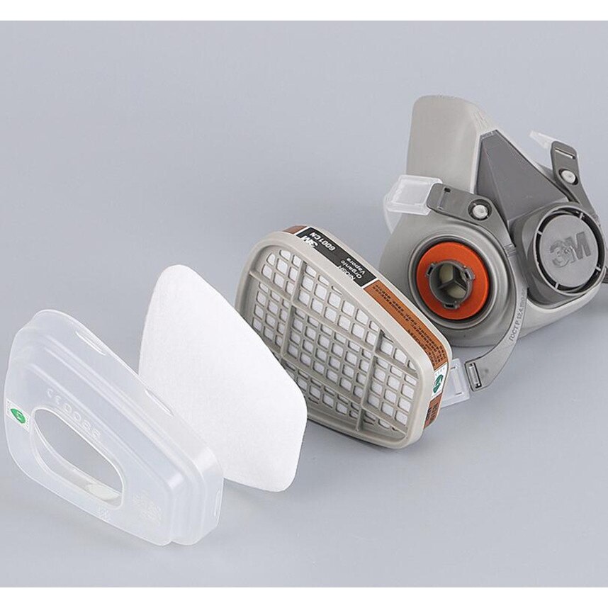 Set masca reutilizabila 3, pentru protectie respiratorie, Include 2 ...