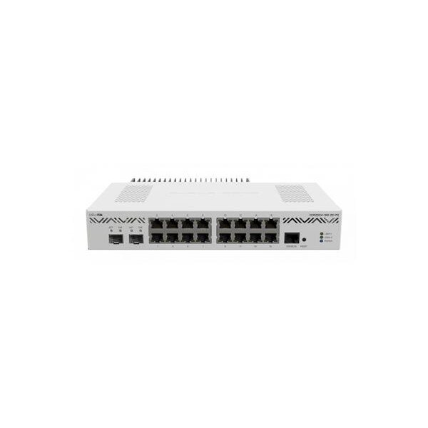 Router, Mikrotik, CCR2004-16G-2S+PC, Cloud Core, szürke - eMAG.hu