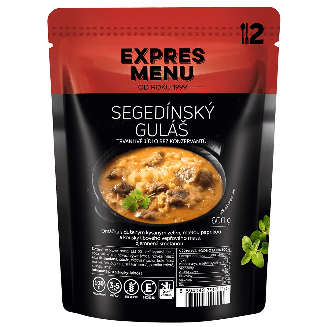 Gulas porc cu varza, Expres Menu, 600 g - eMAG.ro