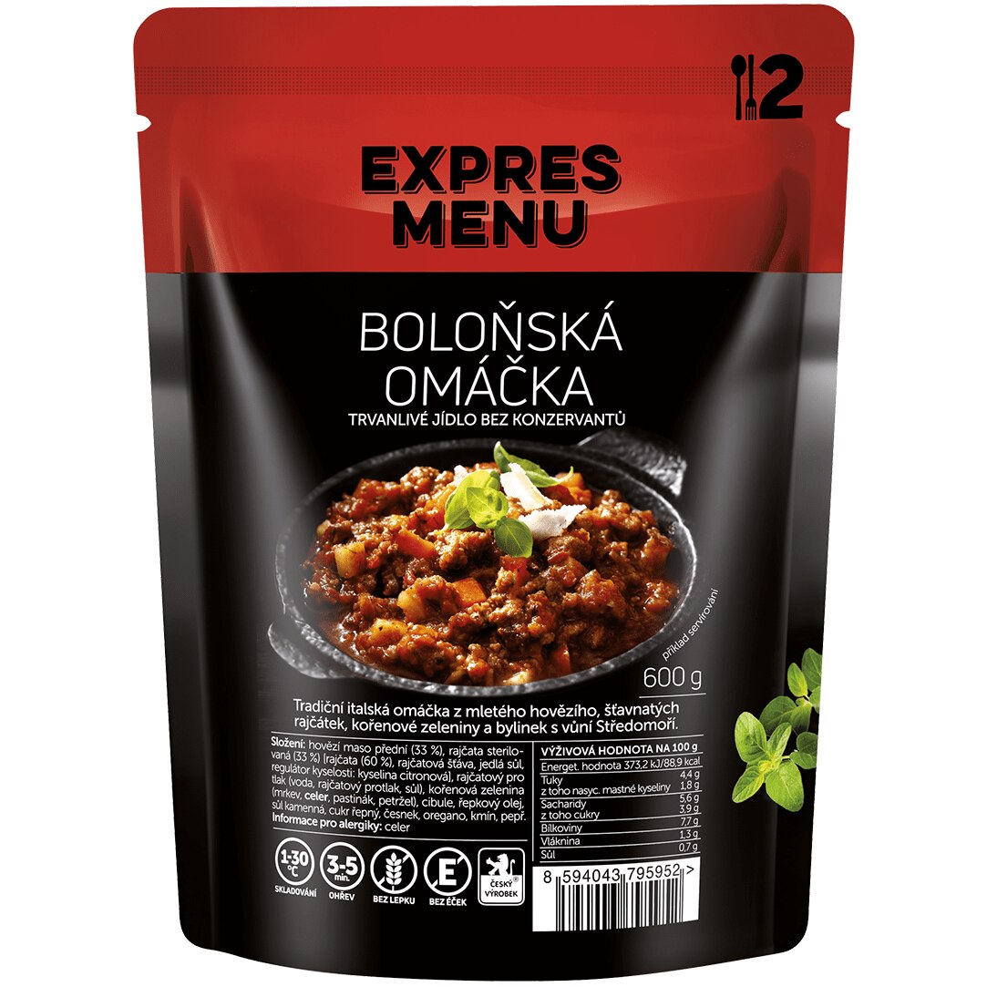 Sos bolognese, Expres Menu, 600 g - eMAG.ro