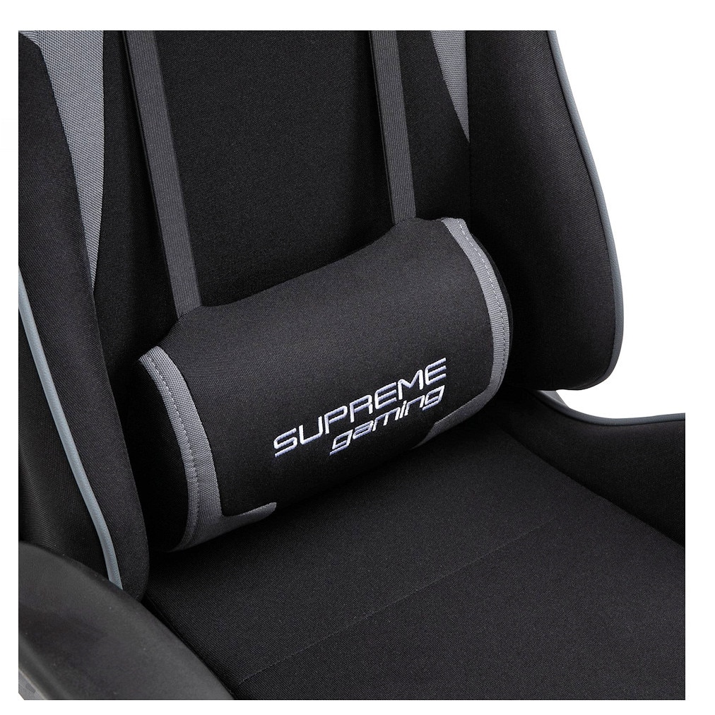 Scaun gaming, Zenga, model PlayMaker, negru gri - eMAG.ro
