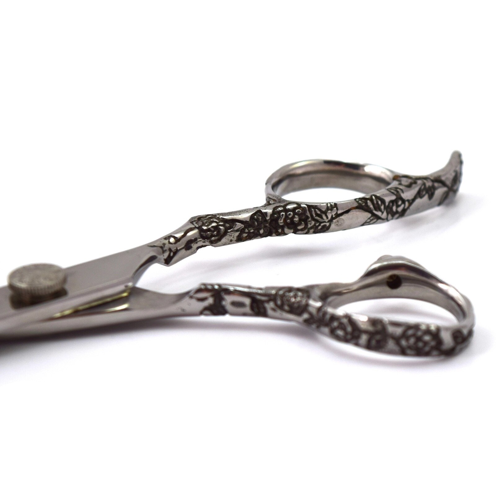 Set frizerie Ardette, Complex, 12 piese, cu foarfeca tuns filat, brici ...