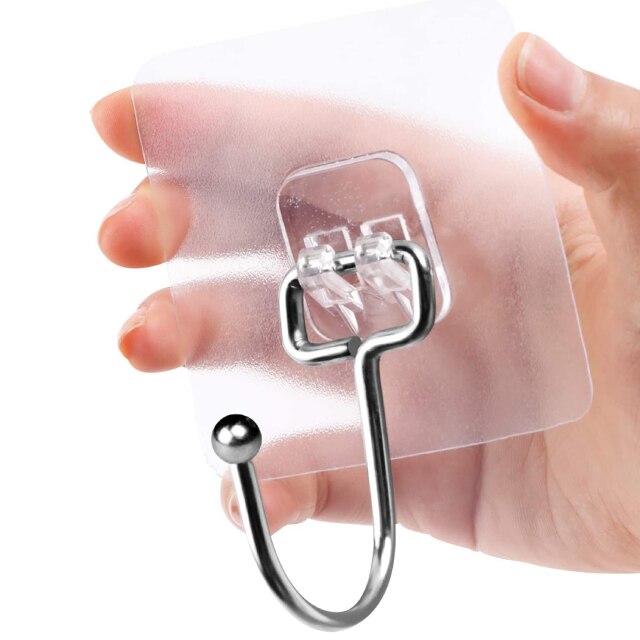 Set 5 cuiere cu adeziv super rezistent, eSimplu®, pentru baie ...