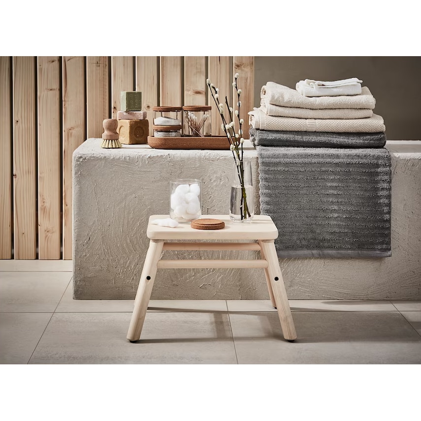 Scaun inaltator din lemn masiv, inaltime 25 cm, mesteacan - eMAG.ro