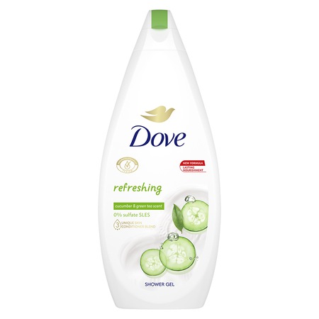 Gel de dus Dove Refreshing, 720 ml - eMAG.ro