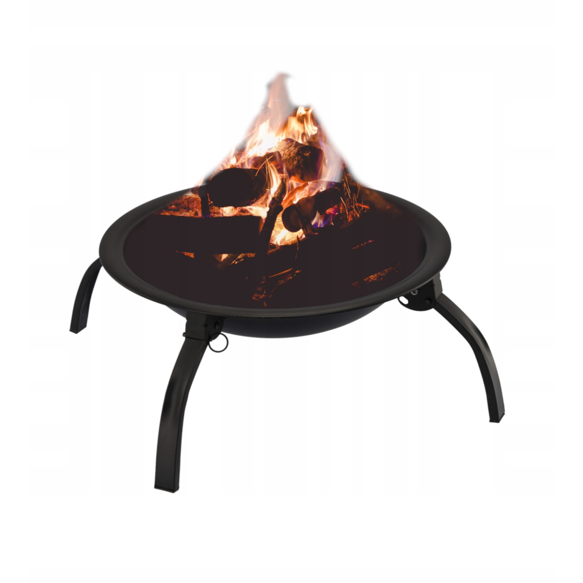 Semineu de exterior pentru terasa sau gradina, otel, 56x56x40cm - eMAG.ro