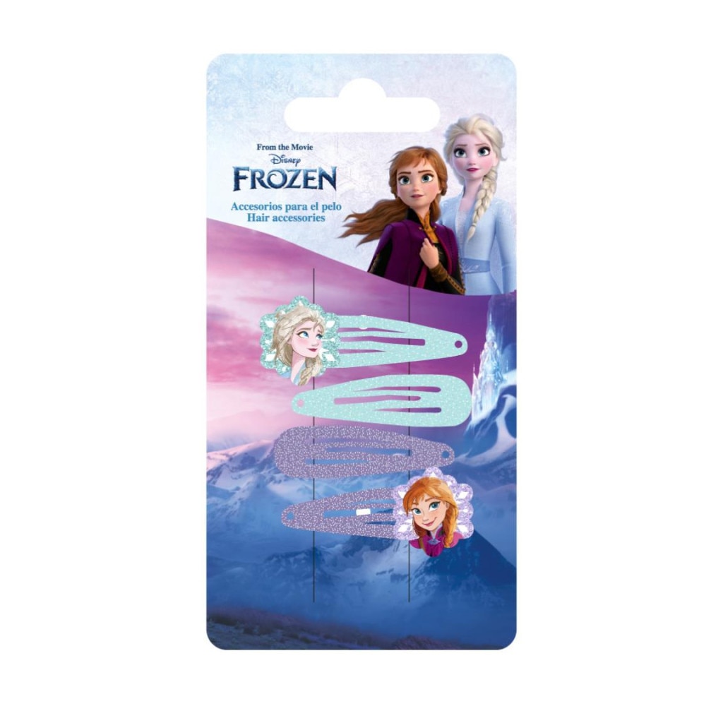 Set 4 accesorii pentru fetite, agrafe de par Frozen - eMAG.ro