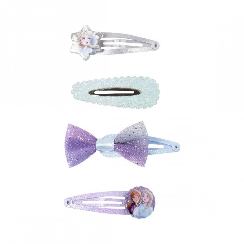 Set 4 Accesorii Pentru Par Frozen, Elsa, Multicolor - eMAG.ro