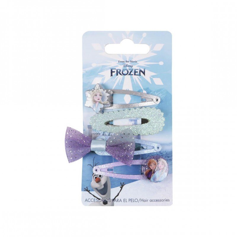 Set 4 Accesorii Pentru Par Frozen, Elsa, Multicolor - eMAG.ro