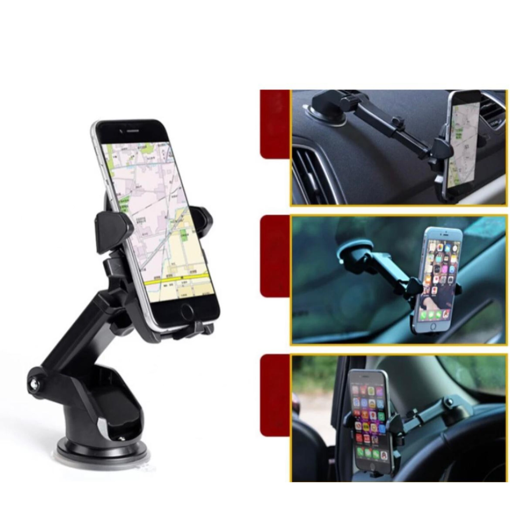Suport auto telefon prindere bord/parbriz - eMAG.ro