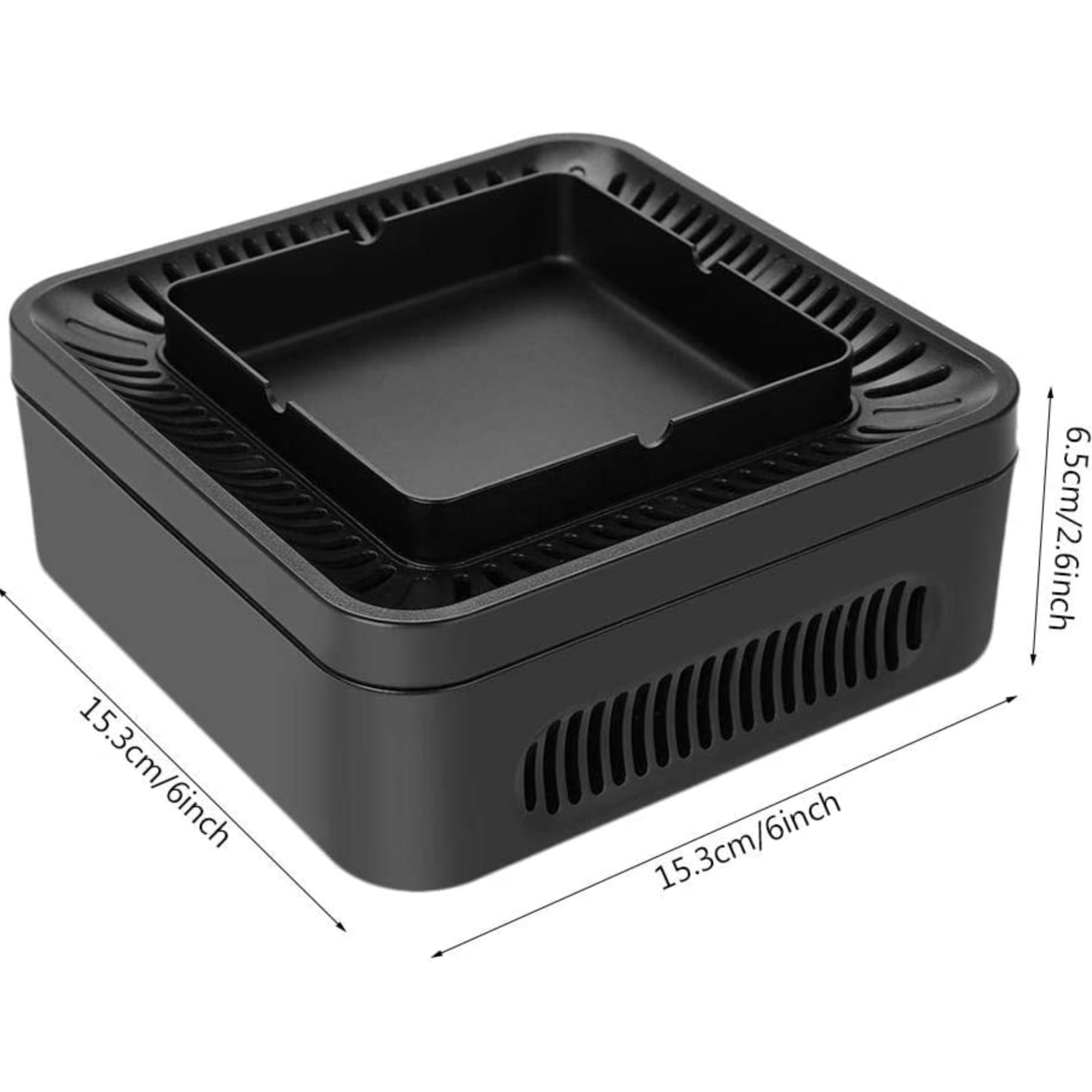 Scrumiera electrica multifunctionala CAVENDIEM, reincarcabila ...