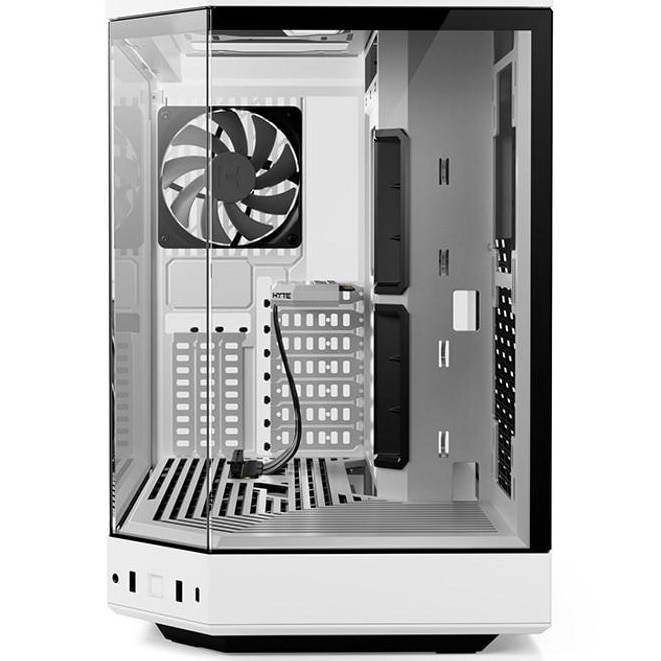 Carcasa HYTE Y60, Mid-Tower, fara sursa, ATX, Alb total - eMAG.ro