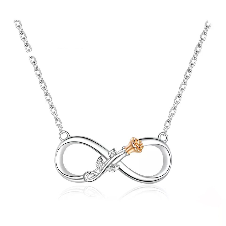 Lantisor Infinit Rose Argint 925 - eMAG.ro