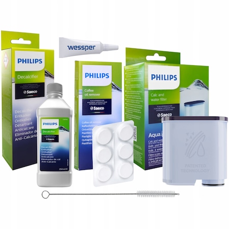 Kit pentru aparat cafea Saeco Philips, Filtru apa CA6903 ...