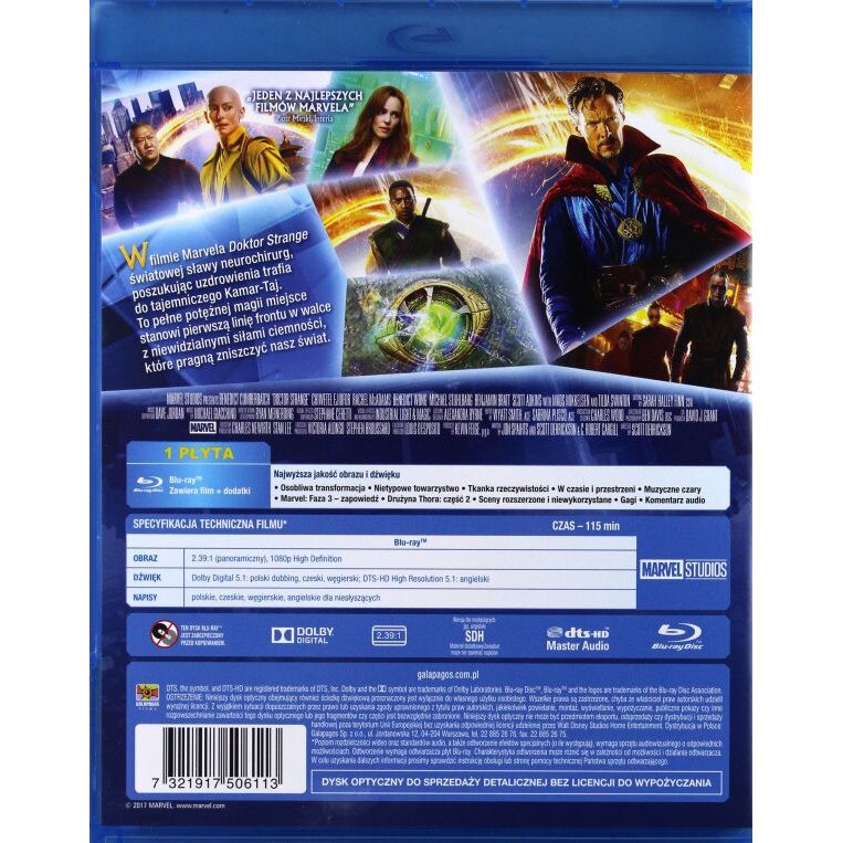 Doctor Strange [Blu-Ray] - eMAG.ro
