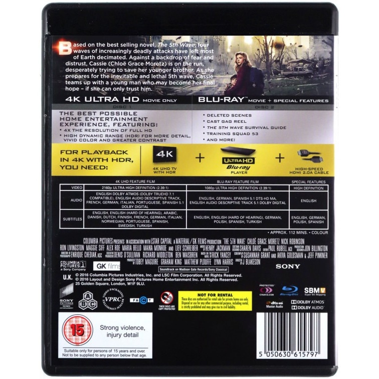 Al 5-lea val [Blu-Ray 4K]+[Blu-Ray] - eMAG.ro