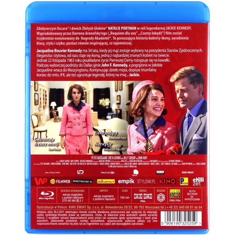 Jackie [Blu-Ray] - eMAG.hu