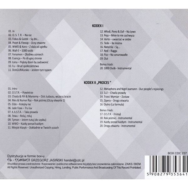 Kodex 1 & 2 [2CD] - eMAG.ro