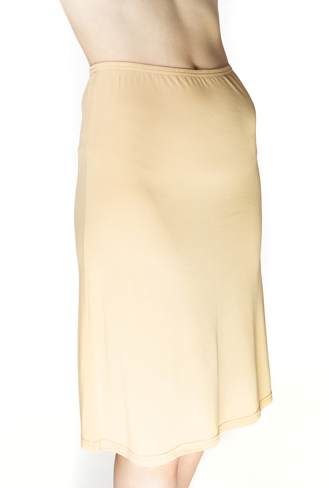 Jupa dama, Mewa, Viscoza, Bej, 40 - eMAG.ro