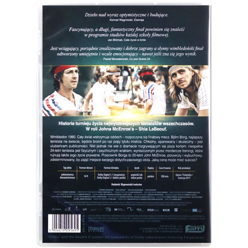 Борг-Макенроу [DVD] - eMAG.bg