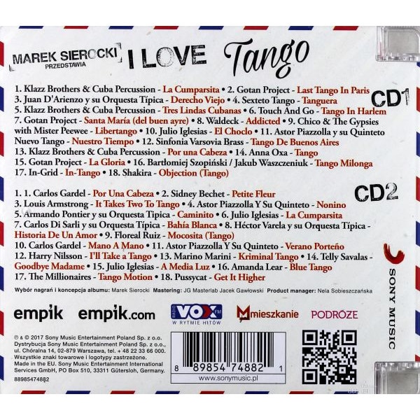 Marek Sierocki Przedstawia: I love Tango [2CD] - eMAG.ro