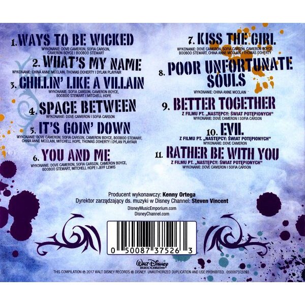 Descendants 2 soundtrack (Następcy 2) (PL) [CD] - eMAG.bg