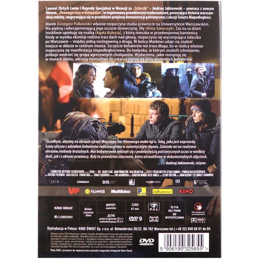 Pewnego razu w listopadzie [DVD] - eMAG.bg