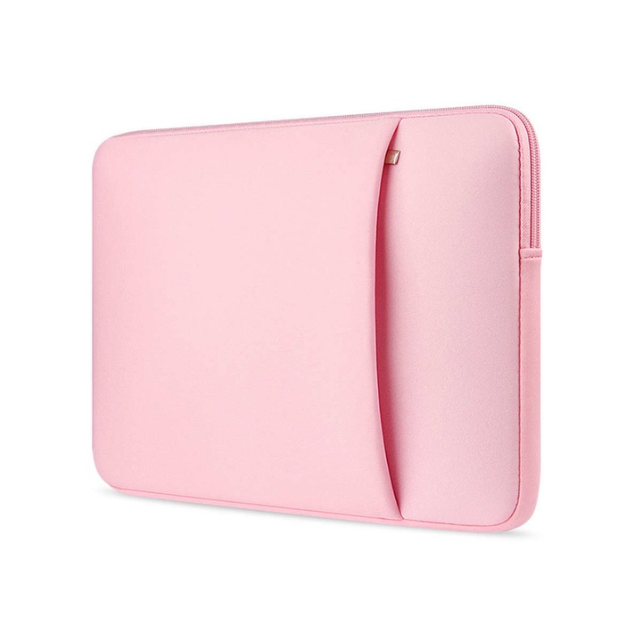 Carcasa laptop, Neopren, Pentru Mackbook Air 13", Roz - eMAG.ro