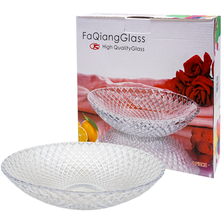 Fructiera sticla tip Cristal 26.3 cm - eMAG.ro