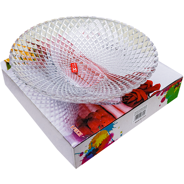 Fructiera sticla tip Cristal 26.3 cm - eMAG.ro