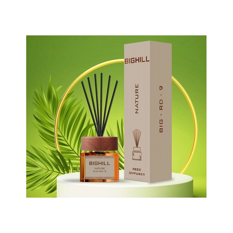 Set Odorizant Parfum de camera BigHill Nature RD-9 120 ml Cu breloc ...
