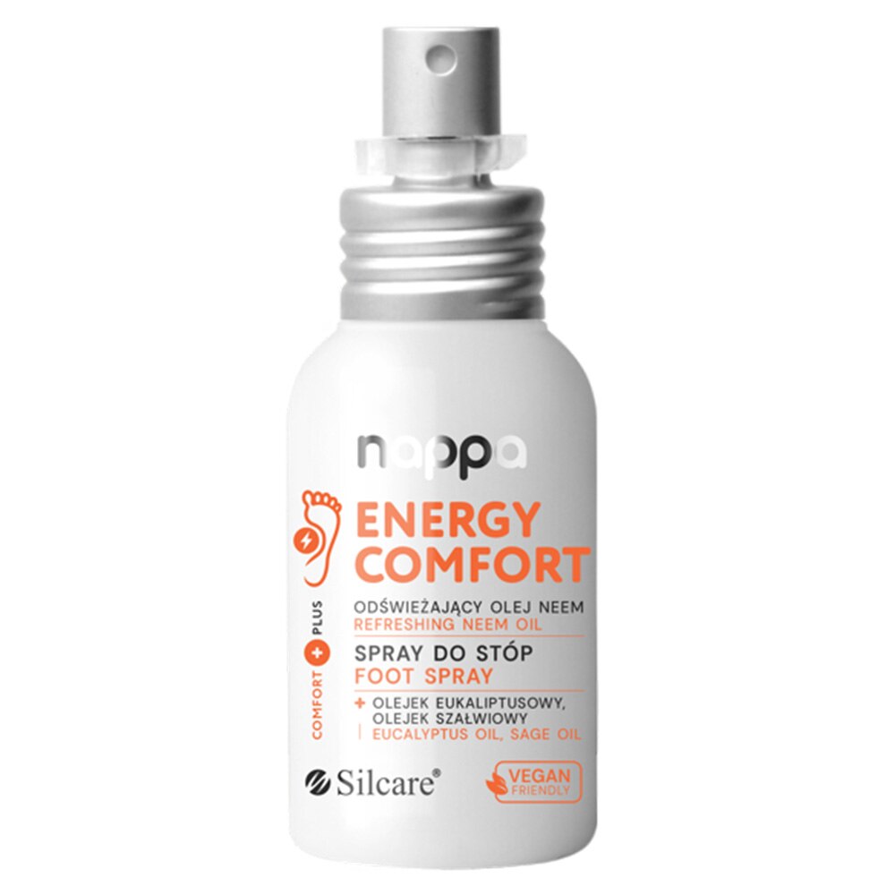 Spray revigorant picioare, Silcare, Nappa Energy Comfort, Ulei de neem ...