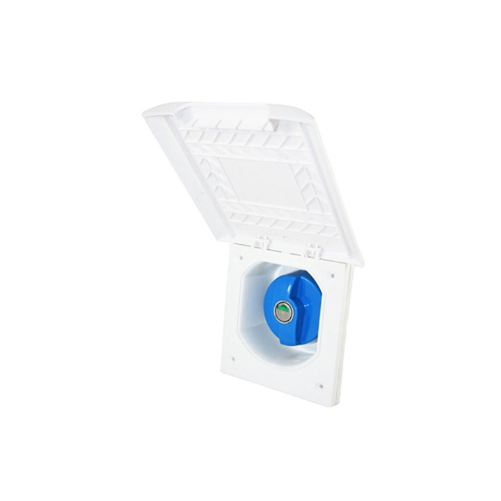 Priza exterioara cu cheie si capac magnetic, Haba, Montare aparenta ...