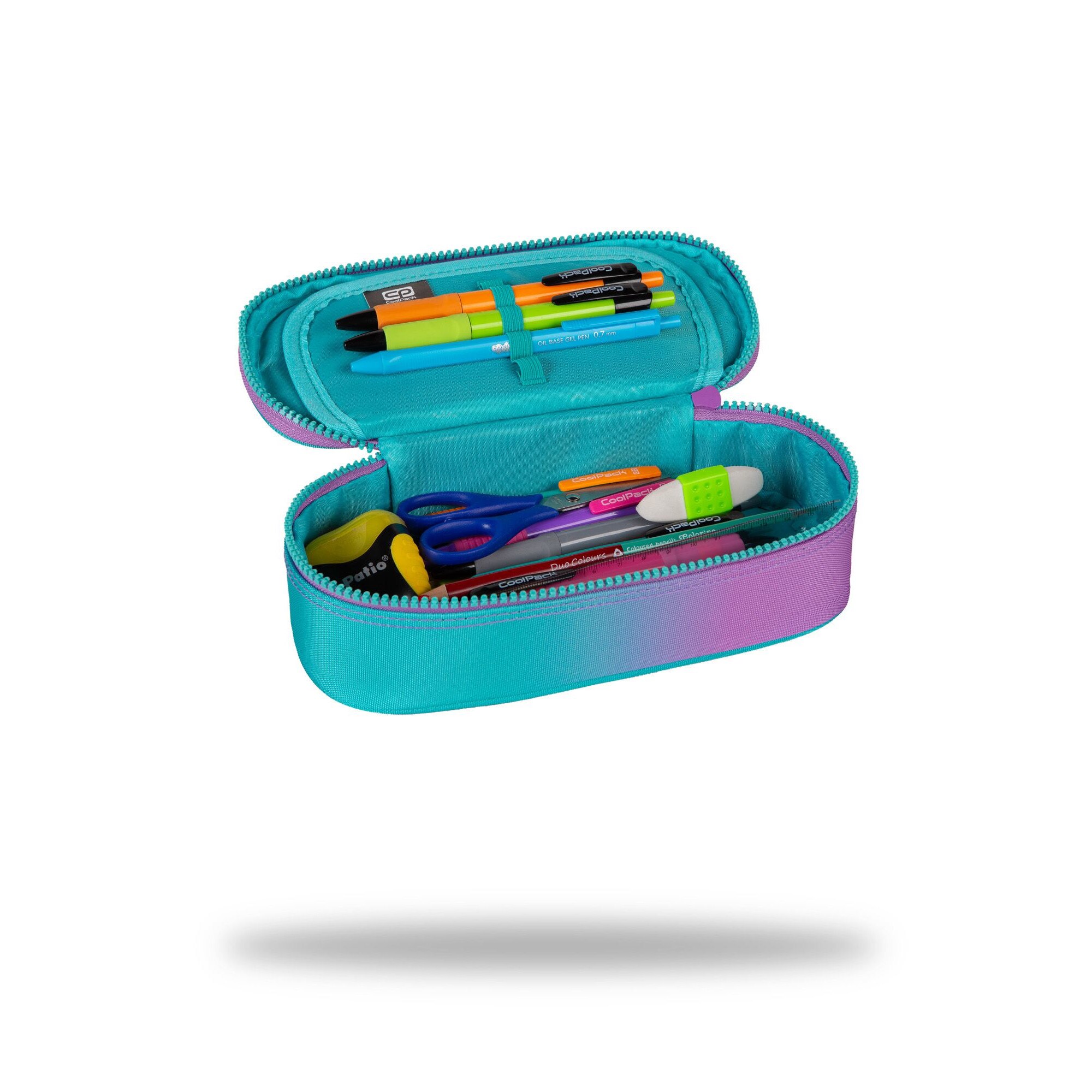 Penar pentru scoala, CoolPack, 9 x 23 x 5 cm, Multicolor - eMAG.ro