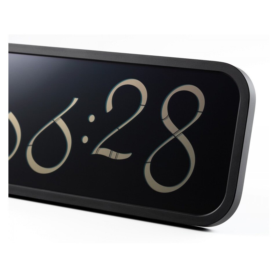 Декоративен часовник Lexon Script XL - eMAG.bg