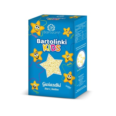 Paste pentru copii Bartolini, Stars, 250 g - eMAG.ro