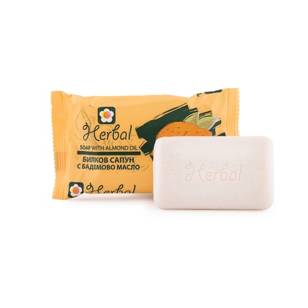 Sapun solid, Herbal, Cu ulei de migdale, 75 g - eMAG.ro
