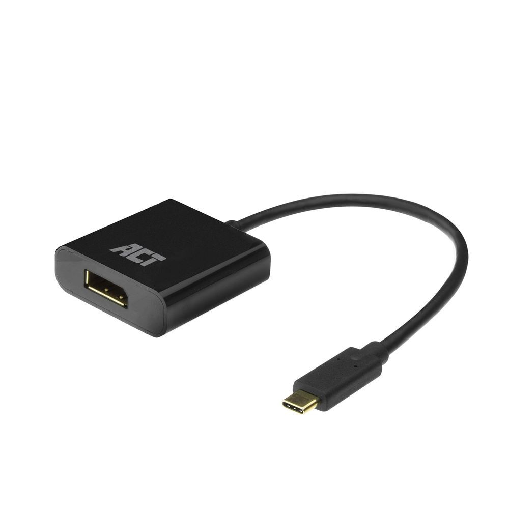 ACT, Adaptor USB-C la DisplayPort mama 4K, AC7320 - eMAG.ro