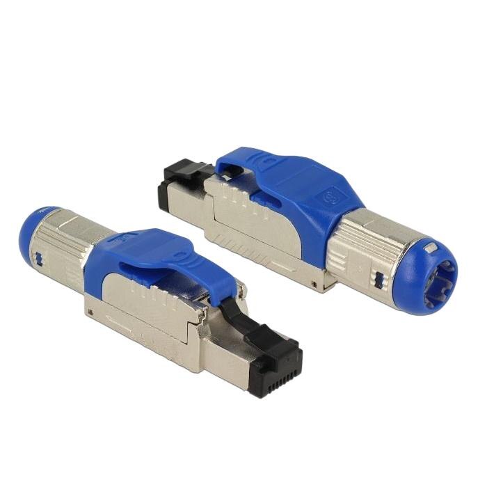 Conector RJ45 Delock, Cat.8, Metal - eMAG.ro