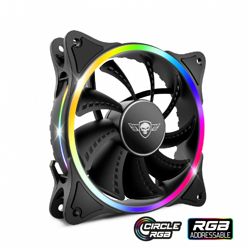 Ventilator Spirit Of Gamer, AirForce Circle RGB - eMAG.ro